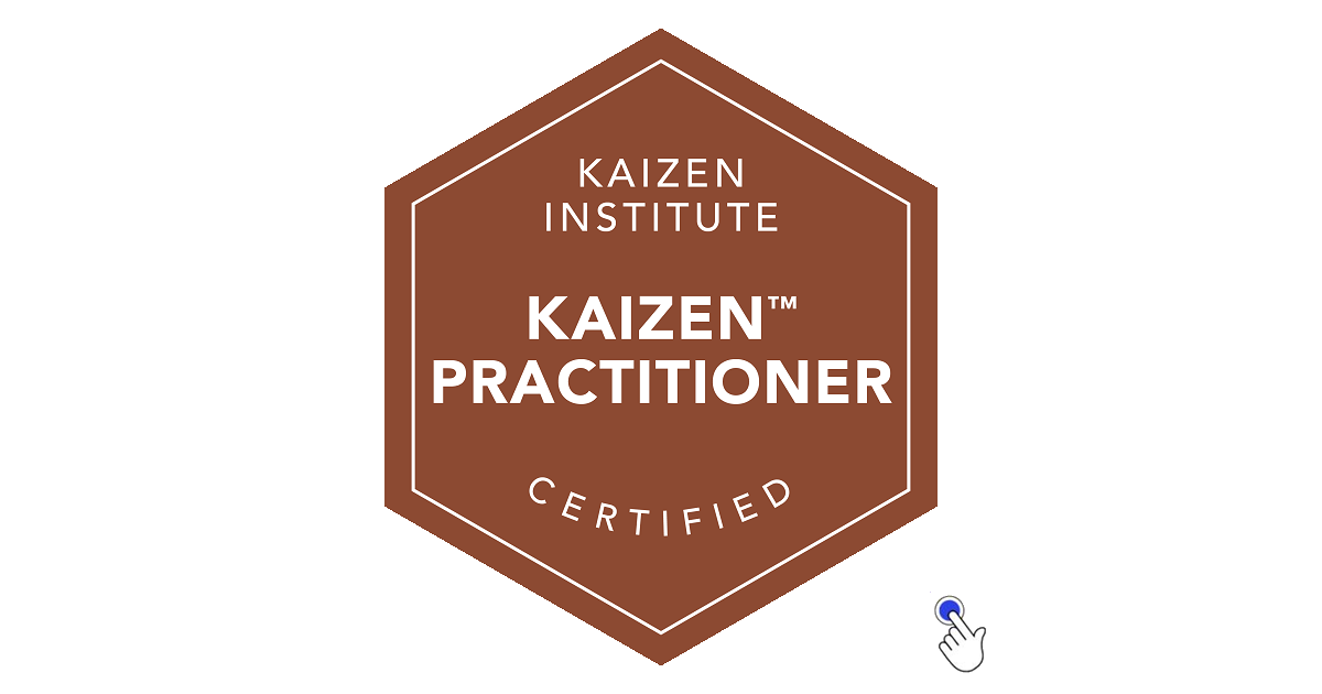 CERTIFIED KAIZEN™ PRACTITIONER